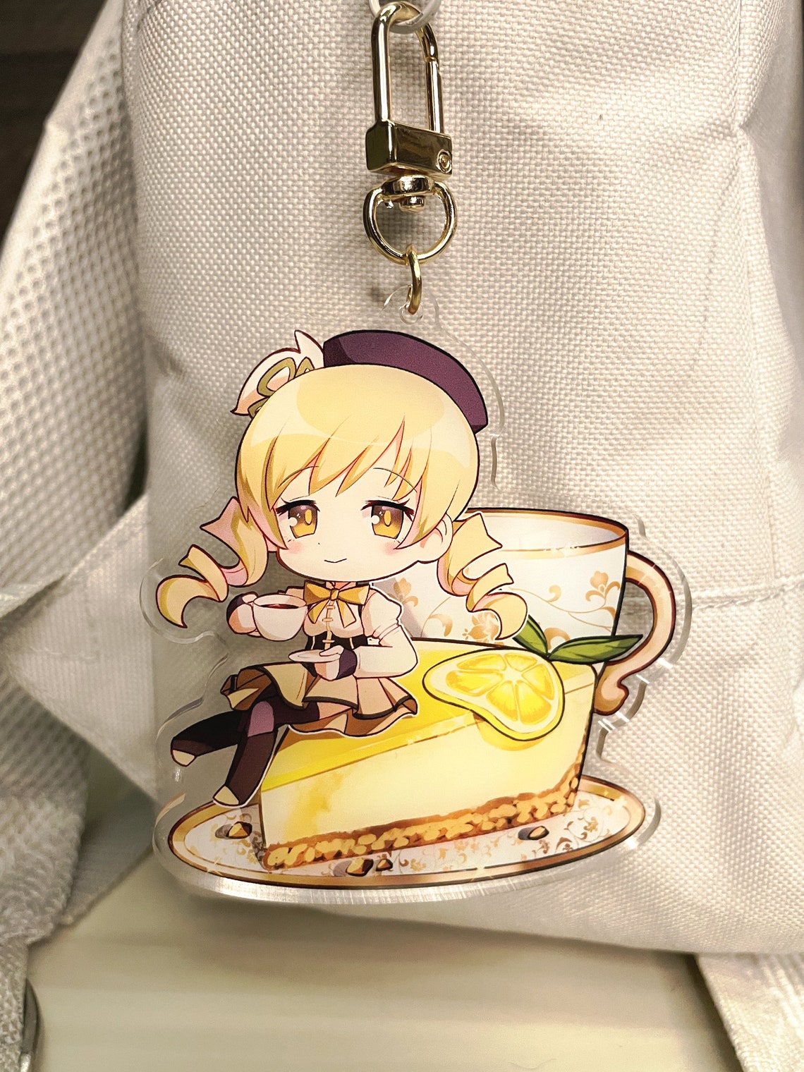 Mami Tomoe - Madoka Magica / Keychain - Etsy