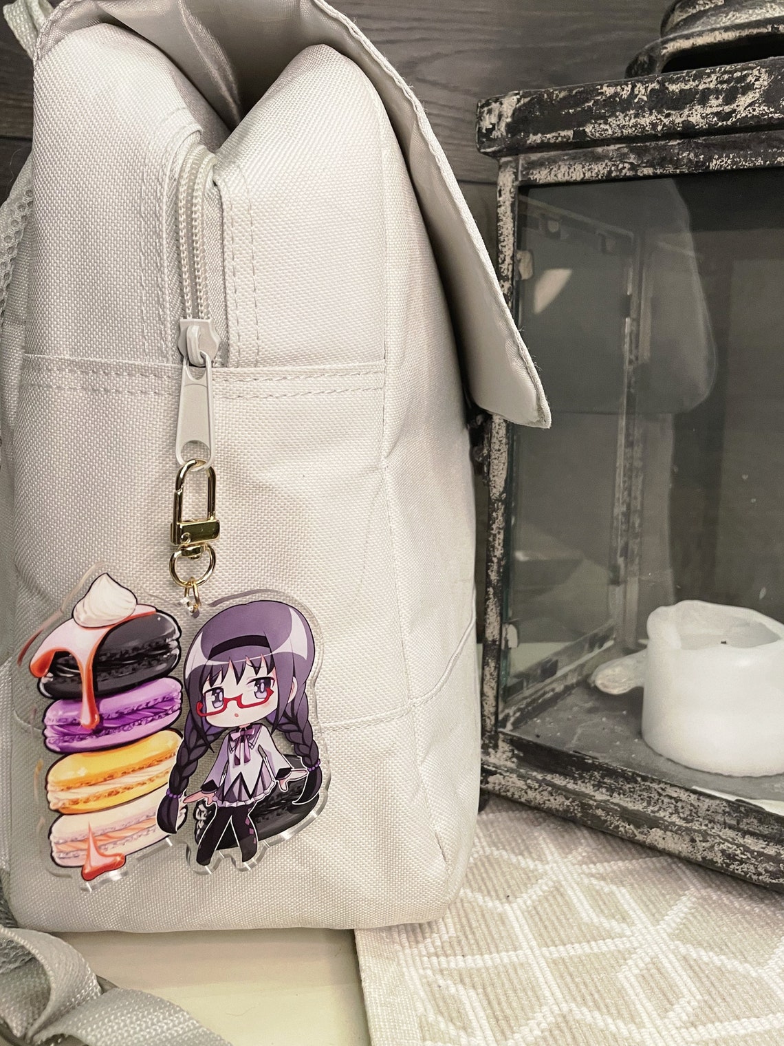 Homura (moe) - Madoka Magica / Keychain - Etsy