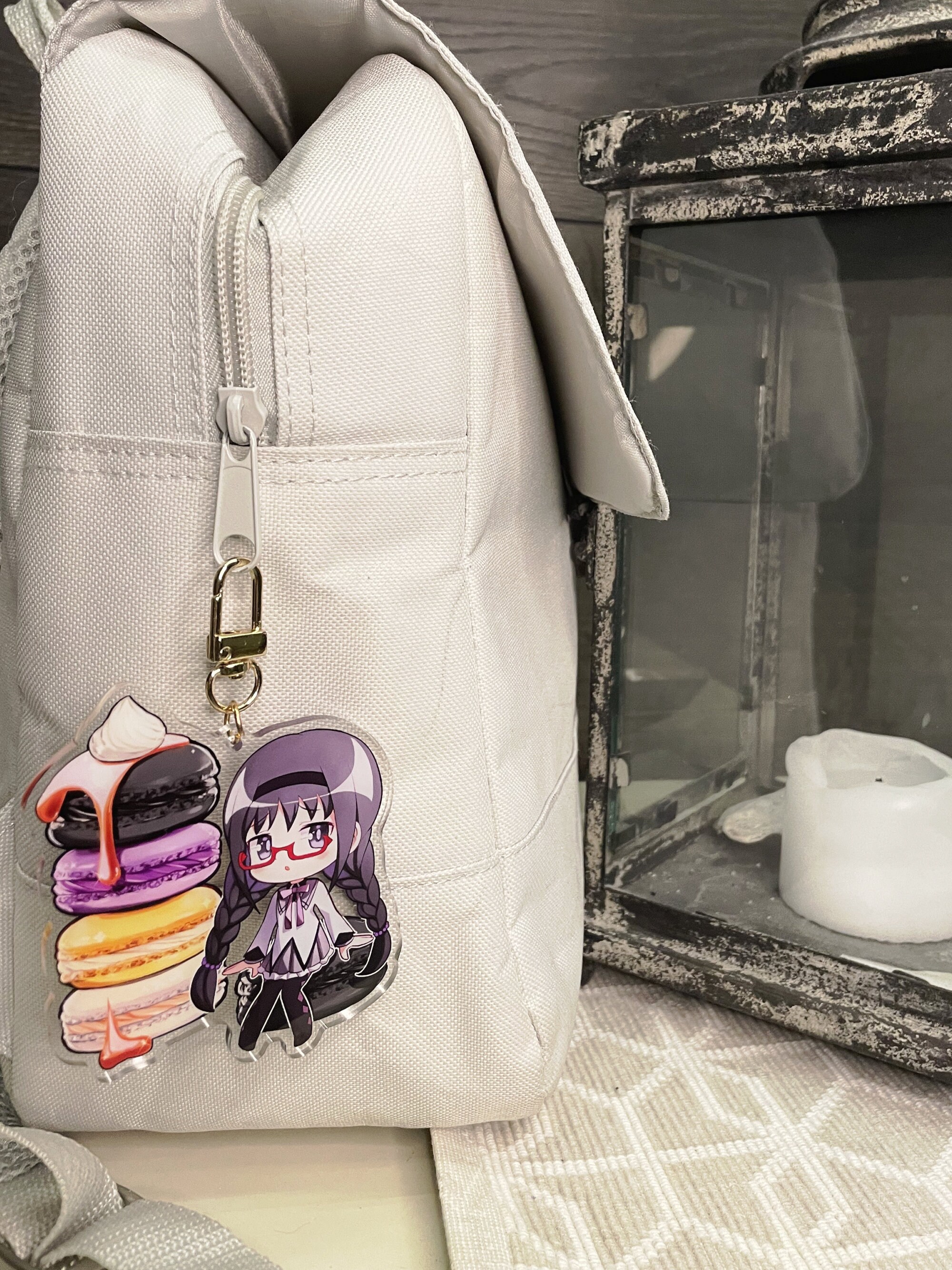 Homura (moe) - Madoka Magica / Keychain - Etsy