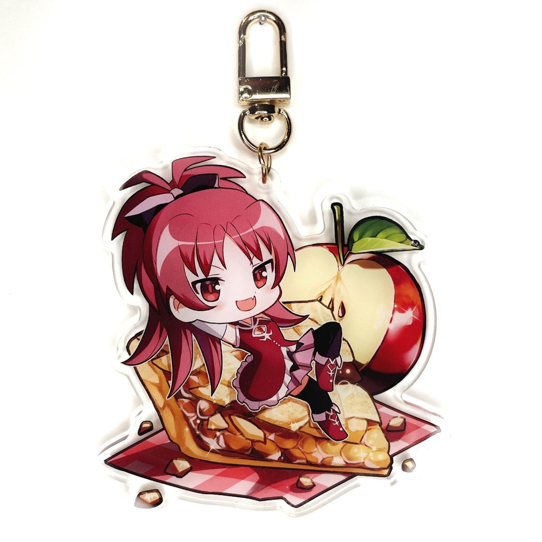 Kyoko Sakura Madoka Magica / Keychain - Etsy