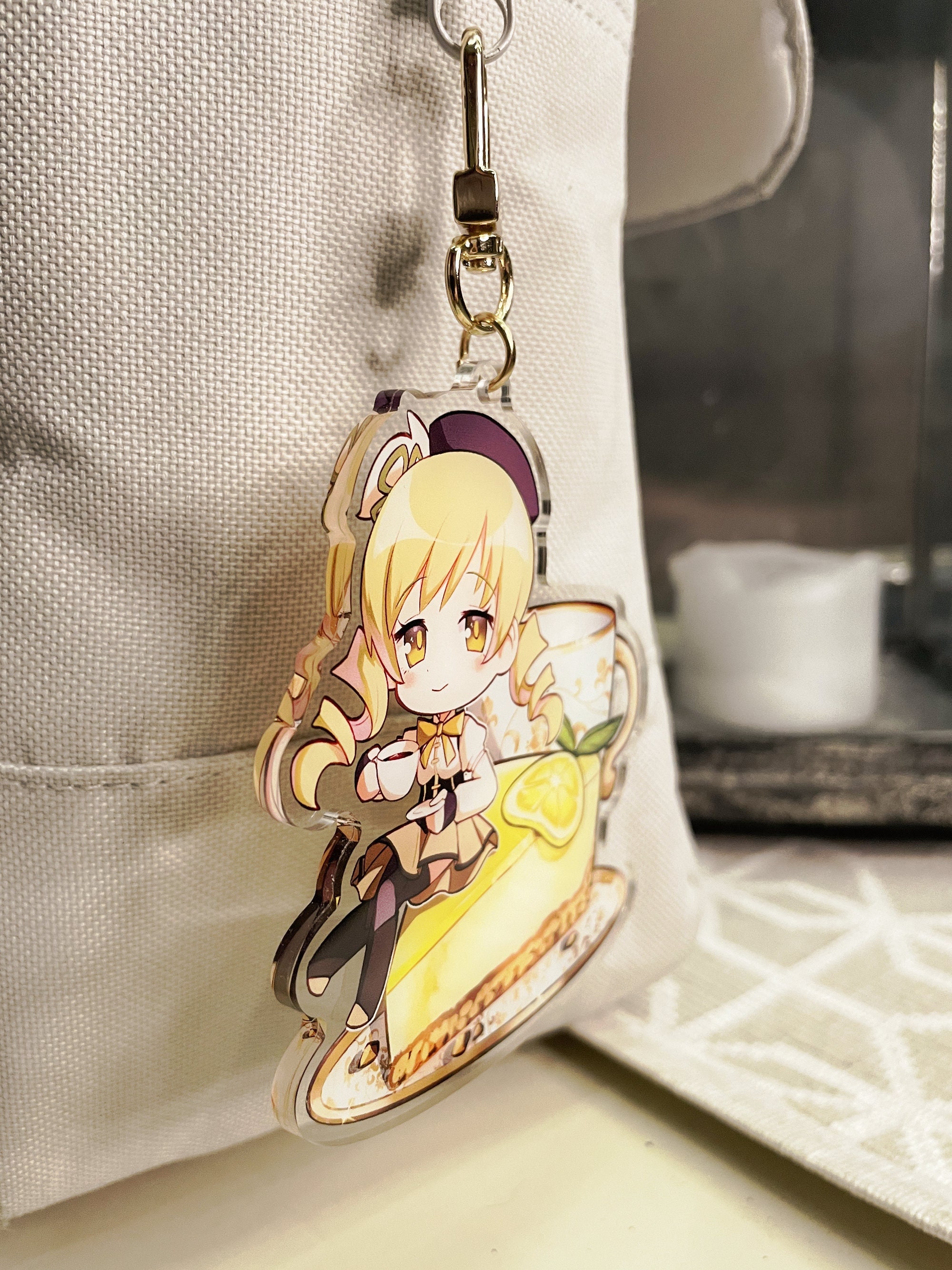 Mami Tomoe - Madoka Magica / Keychain - Etsy