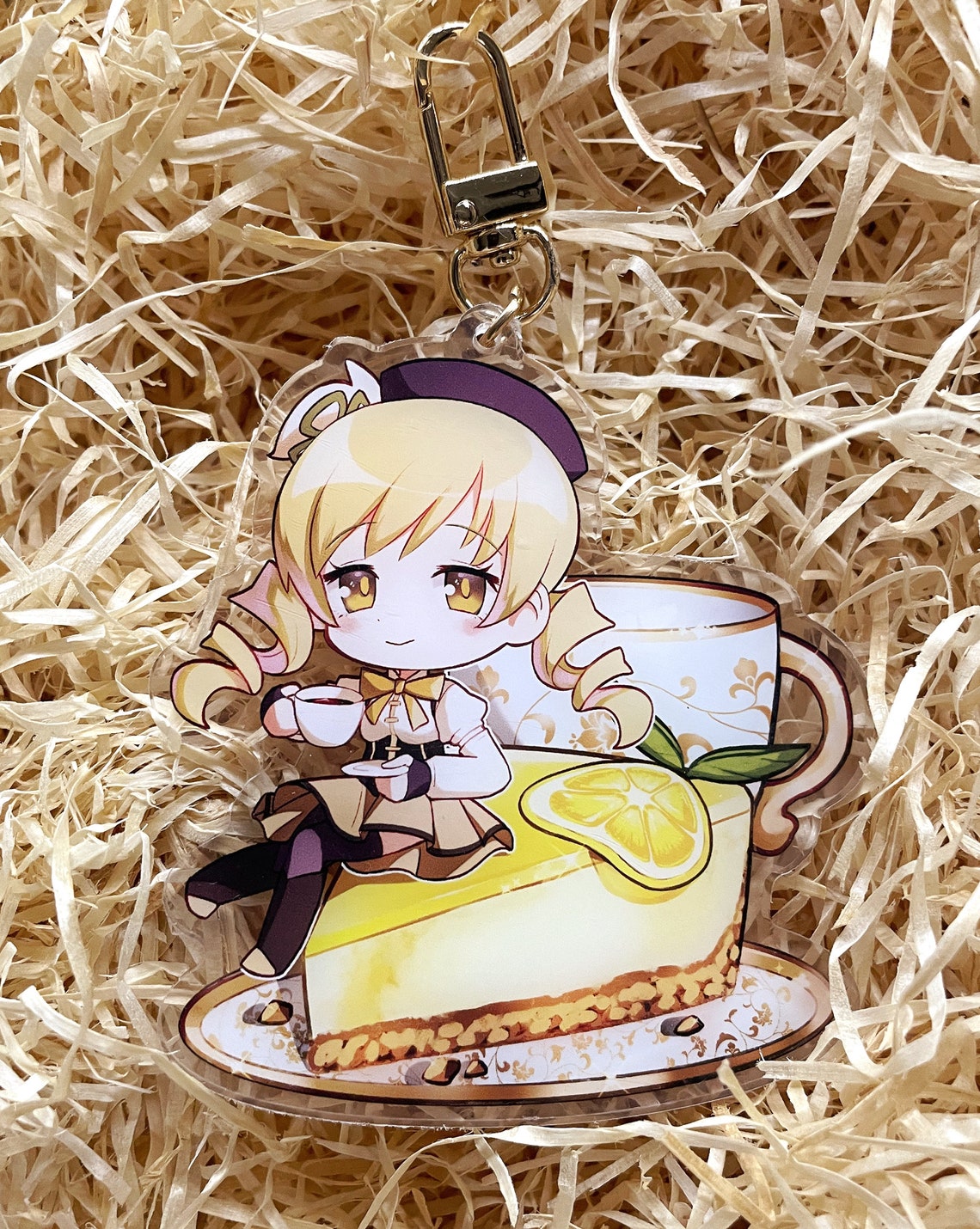 Mami Tomoe - Madoka Magica / Keychain - Etsy