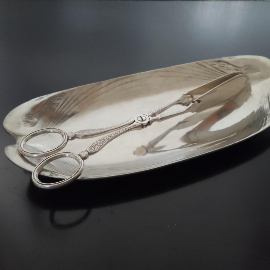 Iconic Christofle Gallia French Art Nouveau Sandwich or Pastries Plate ...