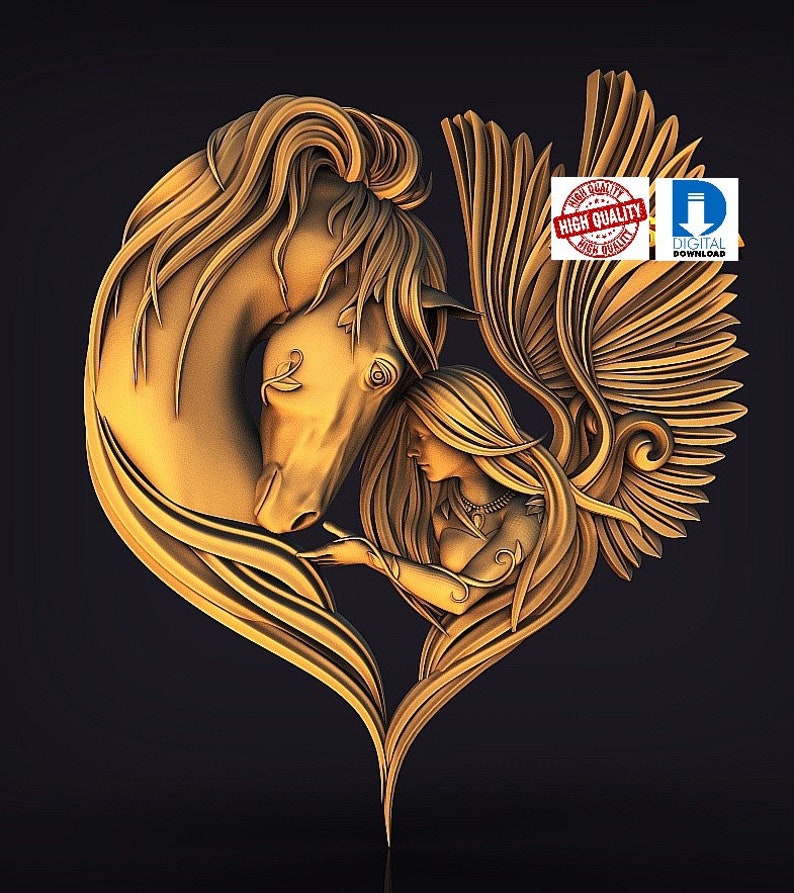 3D STL Models, CNC , Artcam, CNC Files, Wood, Art, Wall Decor, High ...