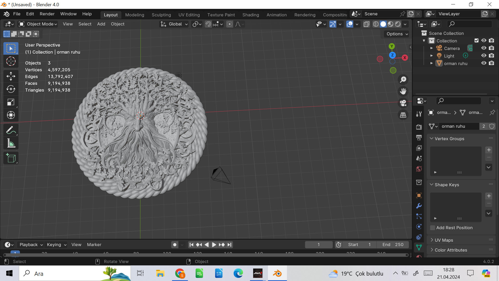 Tree Man, 3D Model STL File,cnc Router Engraver,artcam,cnc Files,wood,wall Decor,cut3d - Etsy