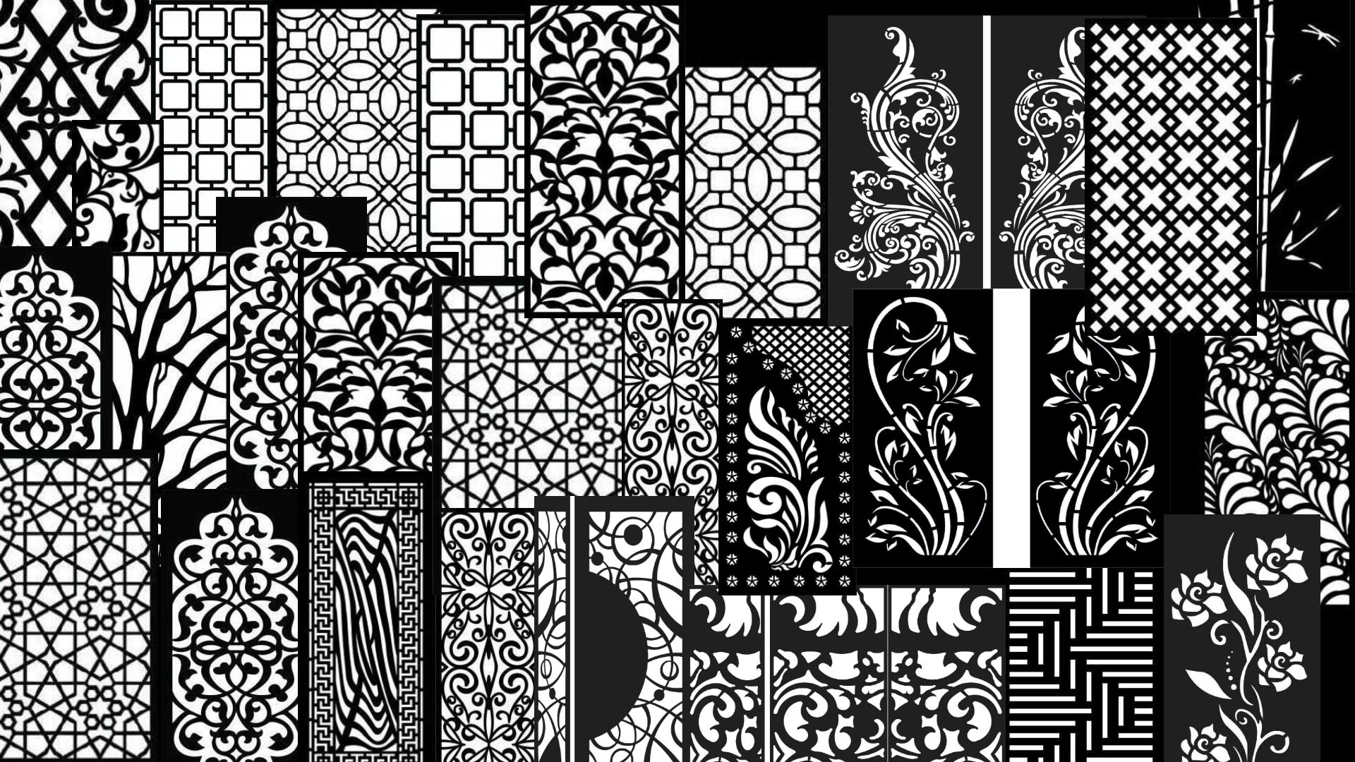 Collection 1000+ Cs Geometric Patterns Panel Templates Dxf Files ...