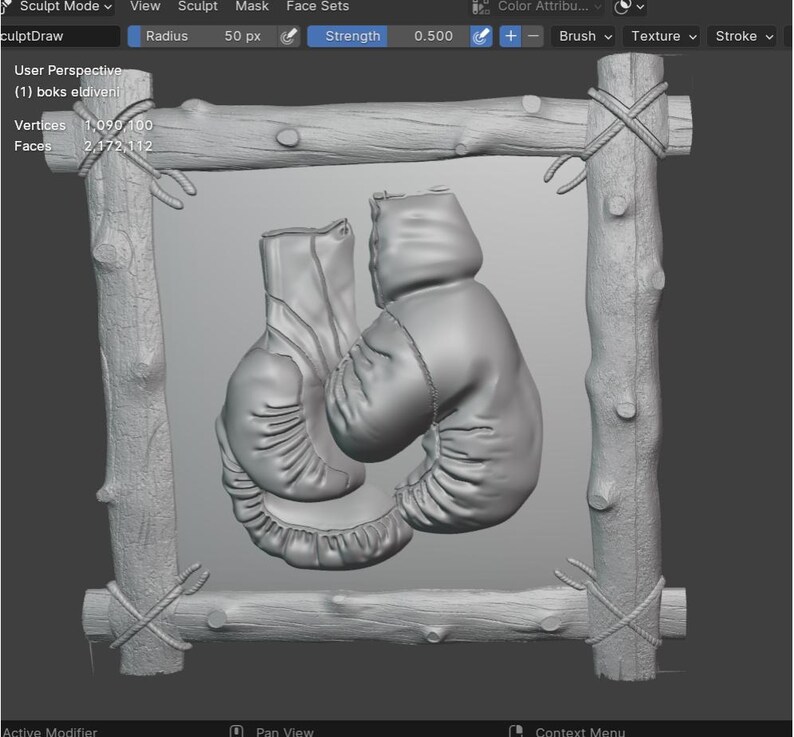 Boxing Glove, 3D Model STL File,cnc Router Engraver,artcam,cnc Files,wood,wall Decor,cut3d - Etsy