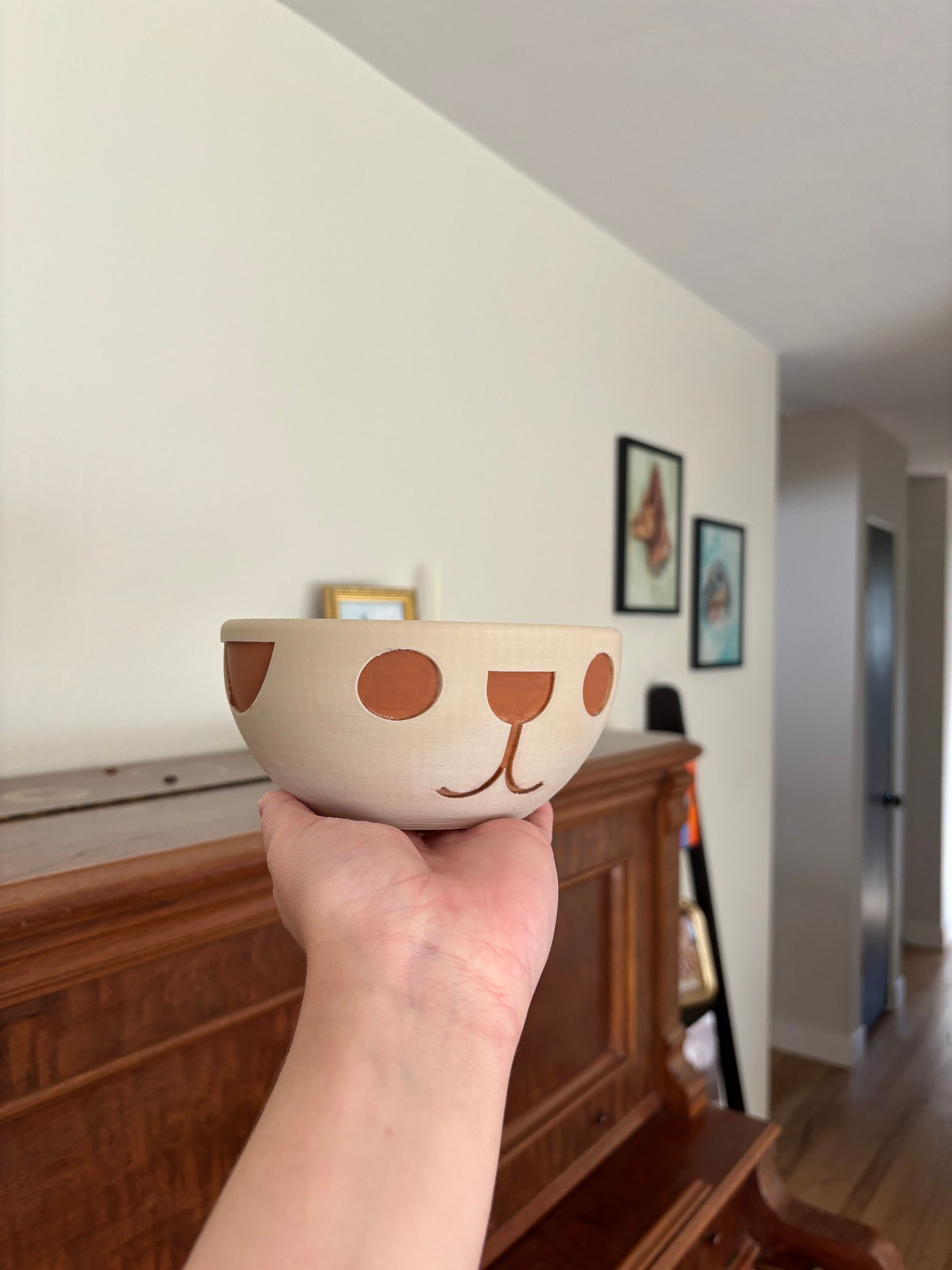 Bluey Inspired Decorative Plant Pot Home Decor 3D Printed Hand Painted ...