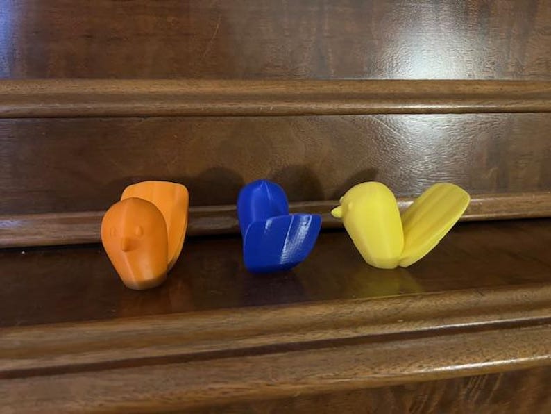 Bluey Inspired Bird Statue - Etsy