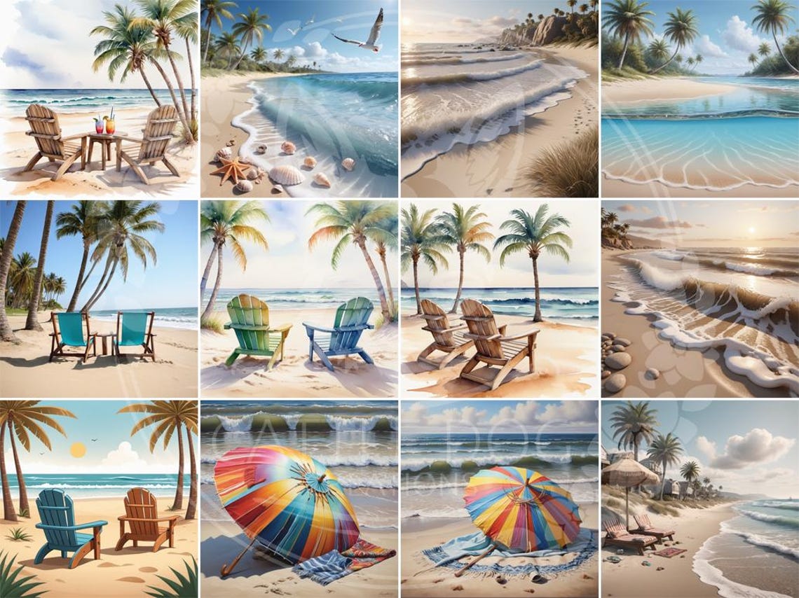 Sublimation Images - Sublimation, Beaches, Sun, Sandy Beach, Adirondak ...