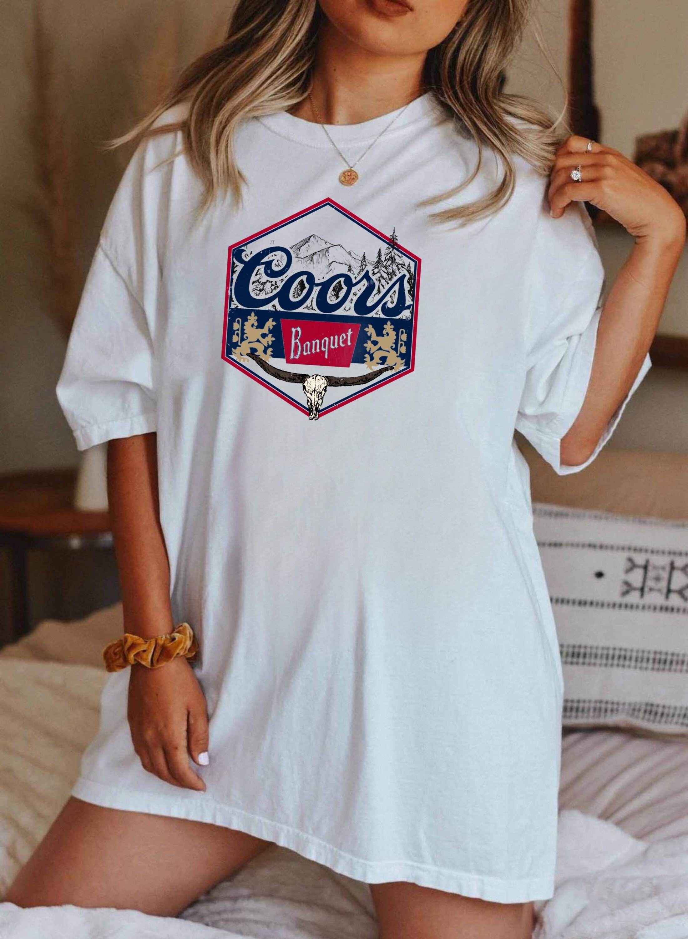 Vintage Coors Western Cowboy T-shirt Vintage 90s Western Shirt Retro ...