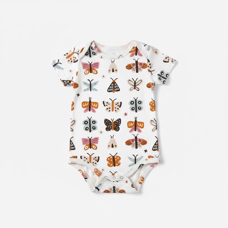 Butterfly Seamless Pattern Scandinavian Butterfly Print Minimal Nursery ...