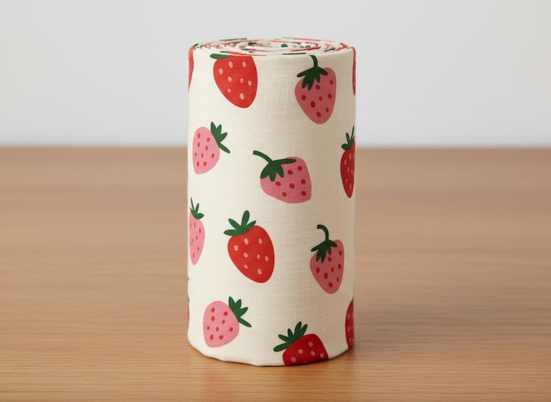 Strawberry Seamless Pattern Digital Paper, Fruit Print, Summer Fabric ...