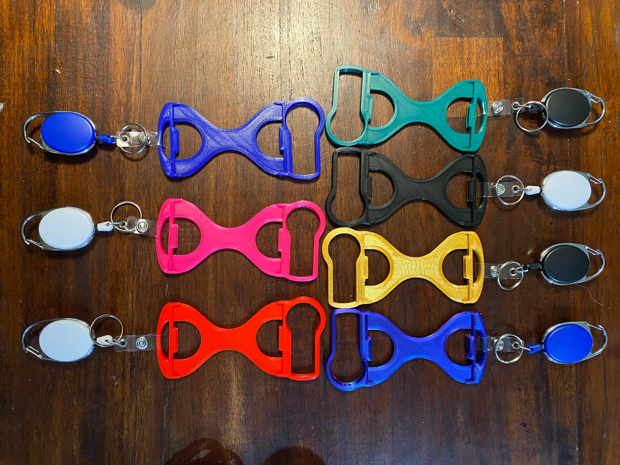 Dual Badge ID Card Holder With RSA Token PLUS Badge Reel - Etsy