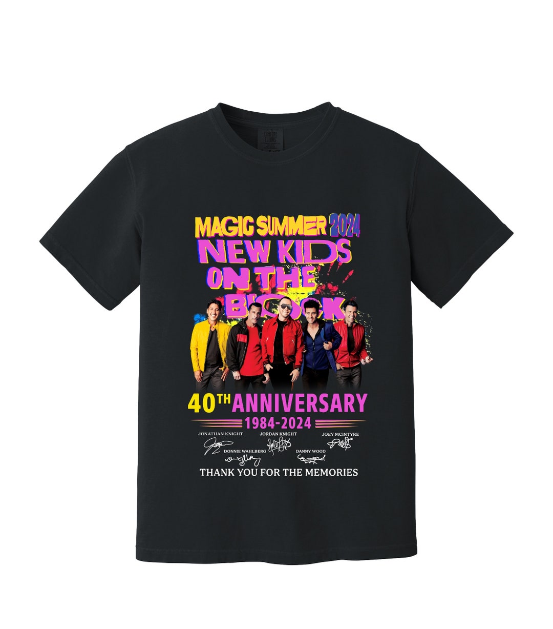 NKOTB Magic Summer 2024 Comfort Colors Shirt, Next Level Shirt, New ...