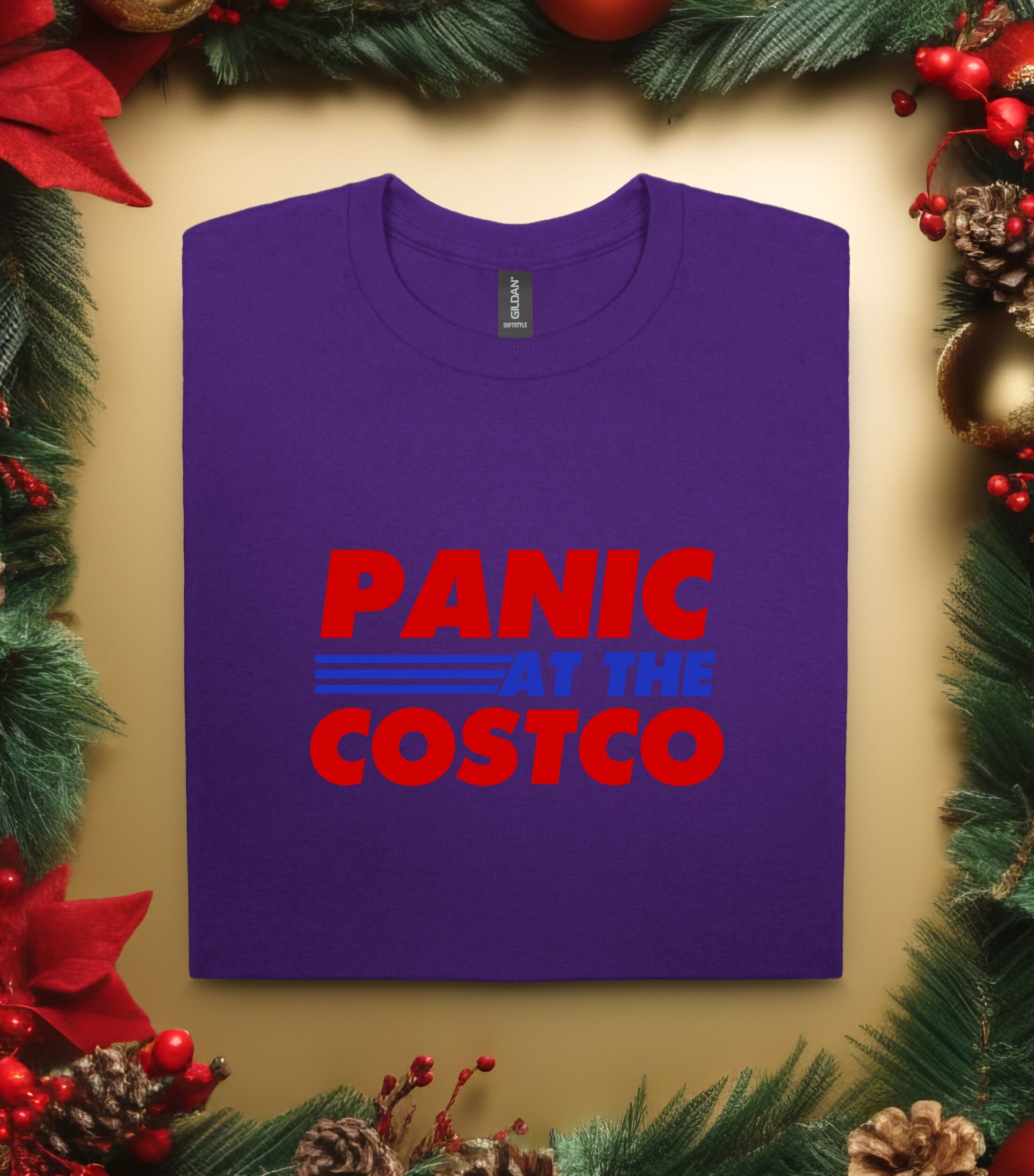 Panic at the Costco Shirt, Funny Meme Shirt, Costco Meme Shirt, Panic ...