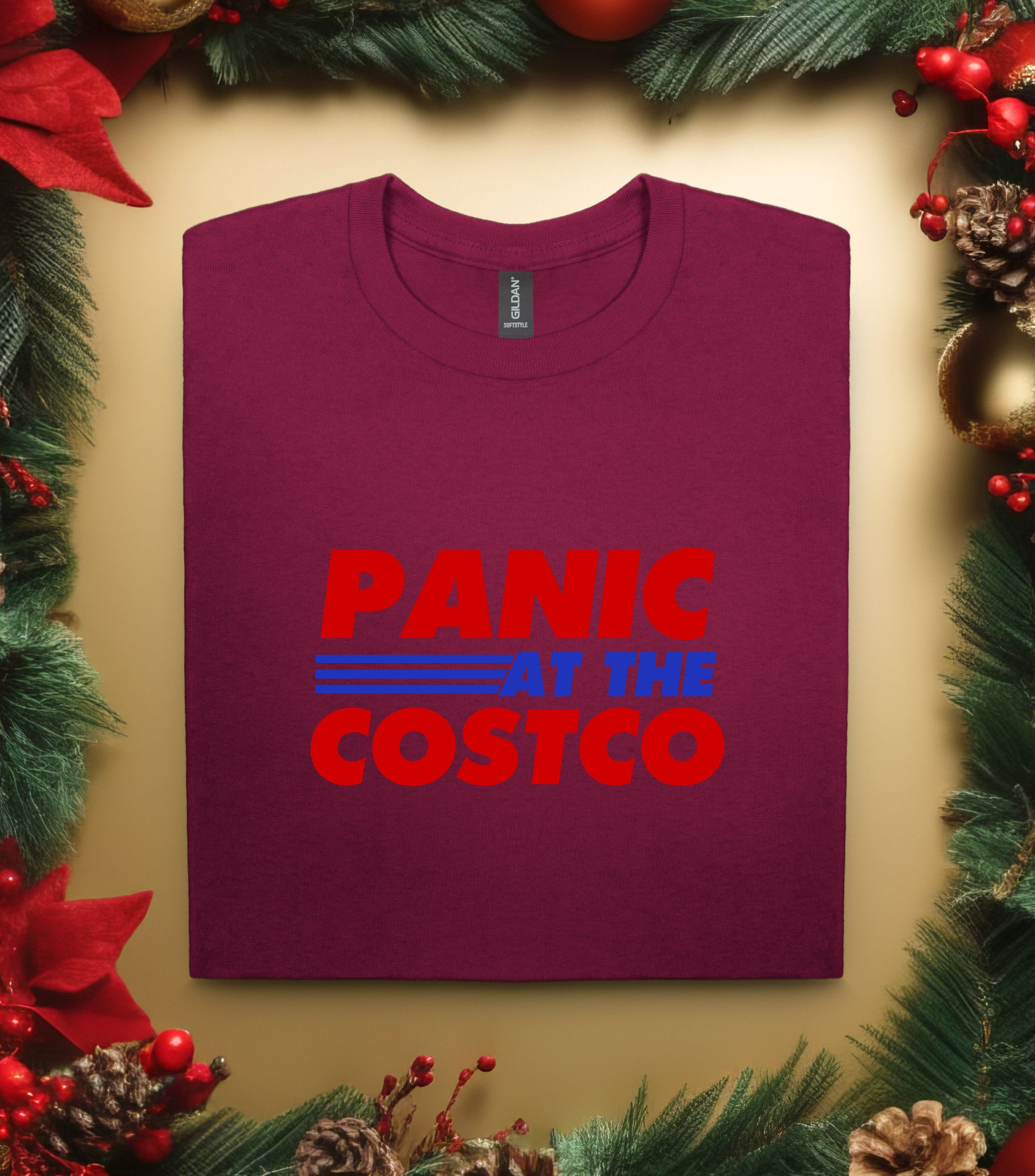 Panic at the Costco Shirt, Funny Meme Shirt, Costco Meme Shirt, Panic Merch Shirt, Panic at ...