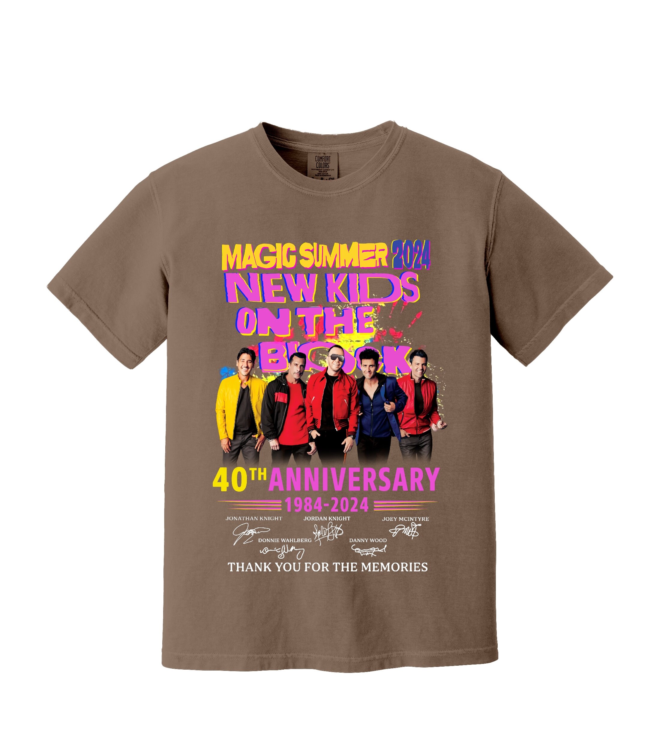NKOTB Magic Summer 2024 Comfort Colors Shirt, Next Level Shirt, New ...