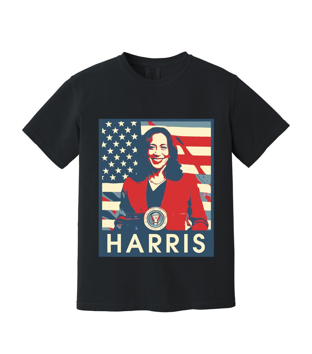 KAMALA HARRIS Retro Comfort Colors T-shirt Kamala Harris Tee, Kamala ...