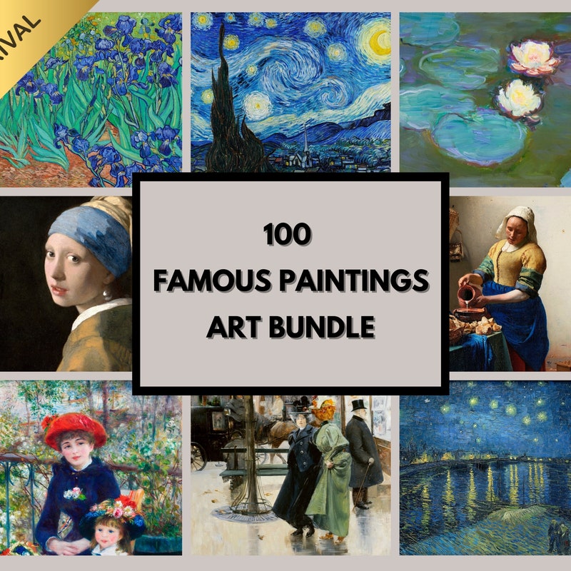 Famous Art - Etsy