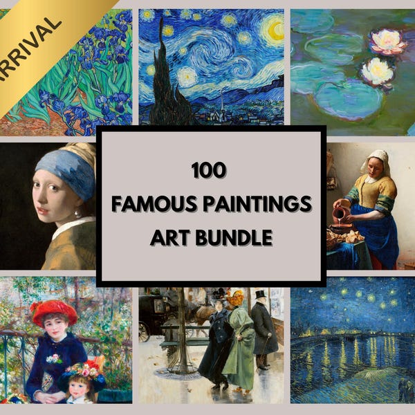 Famous Art - Etsy