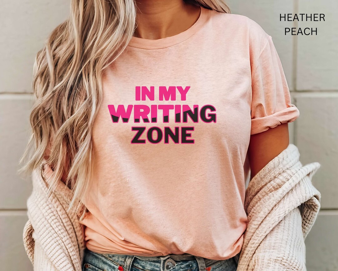 Writing Quote Gift T-shirt for Writers, Birthday Gift for Author Shirt ...