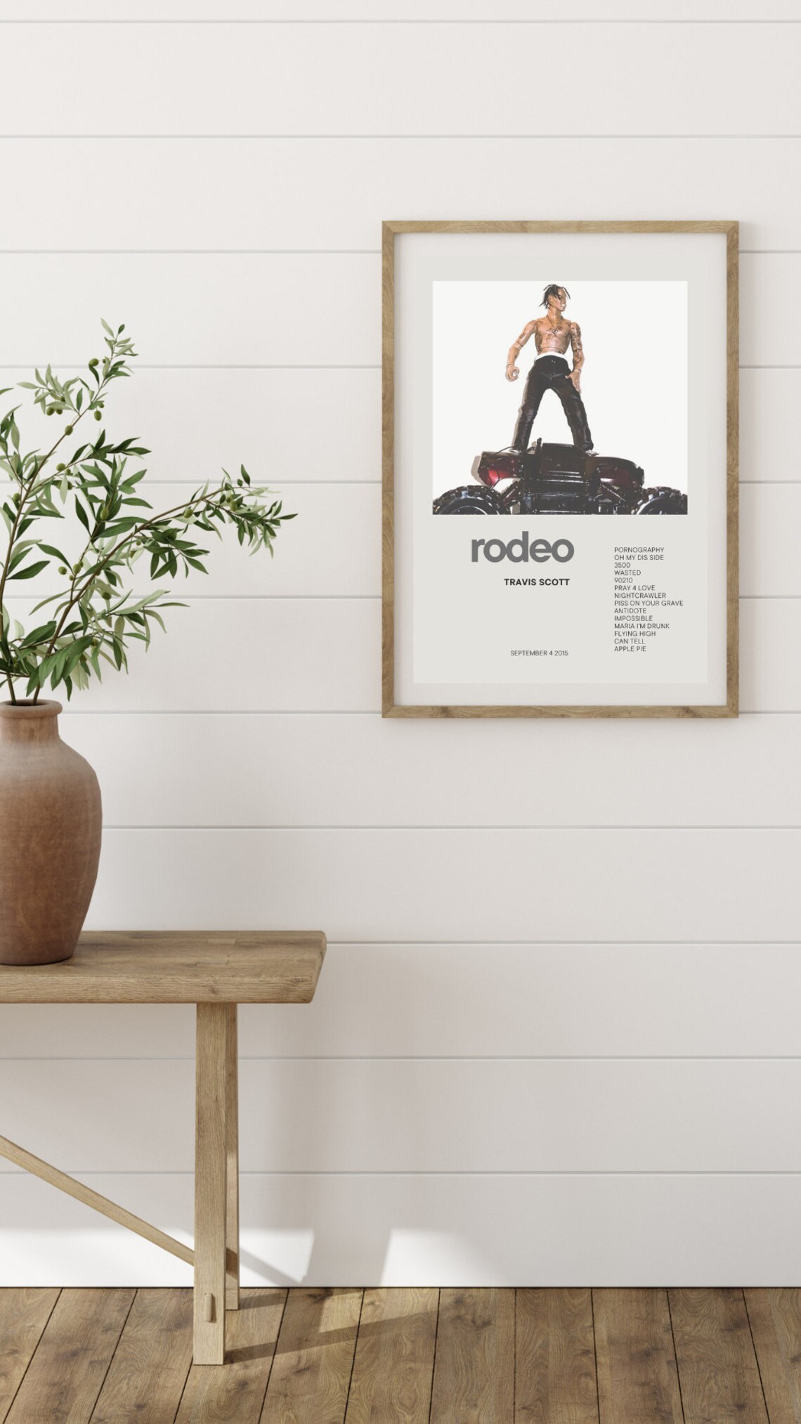 Travis Scott Print / Album Poster / Printable Wall Art / Rodeo ...