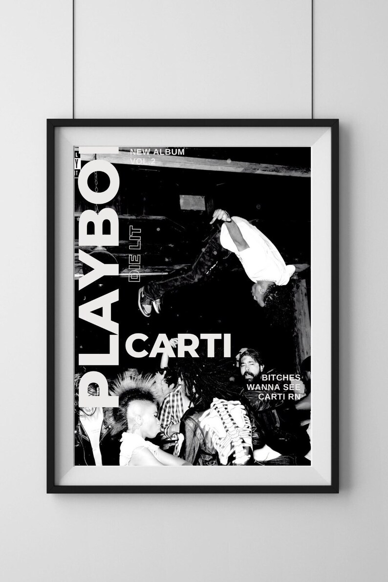 Playboi Carti Bundle Set of 3 / Album Poster / Printable Wall Art / Die ...