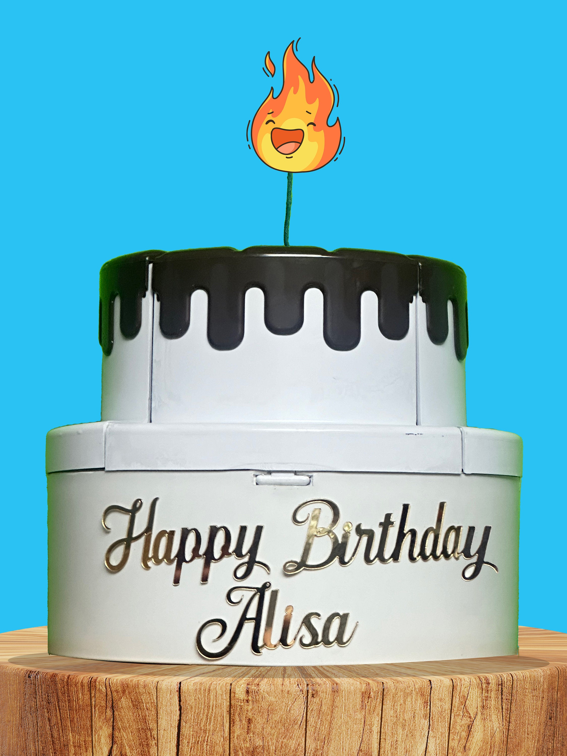 Exploding Surprise Cake Gift Box, Birthday Surprise Cake, Designed ...