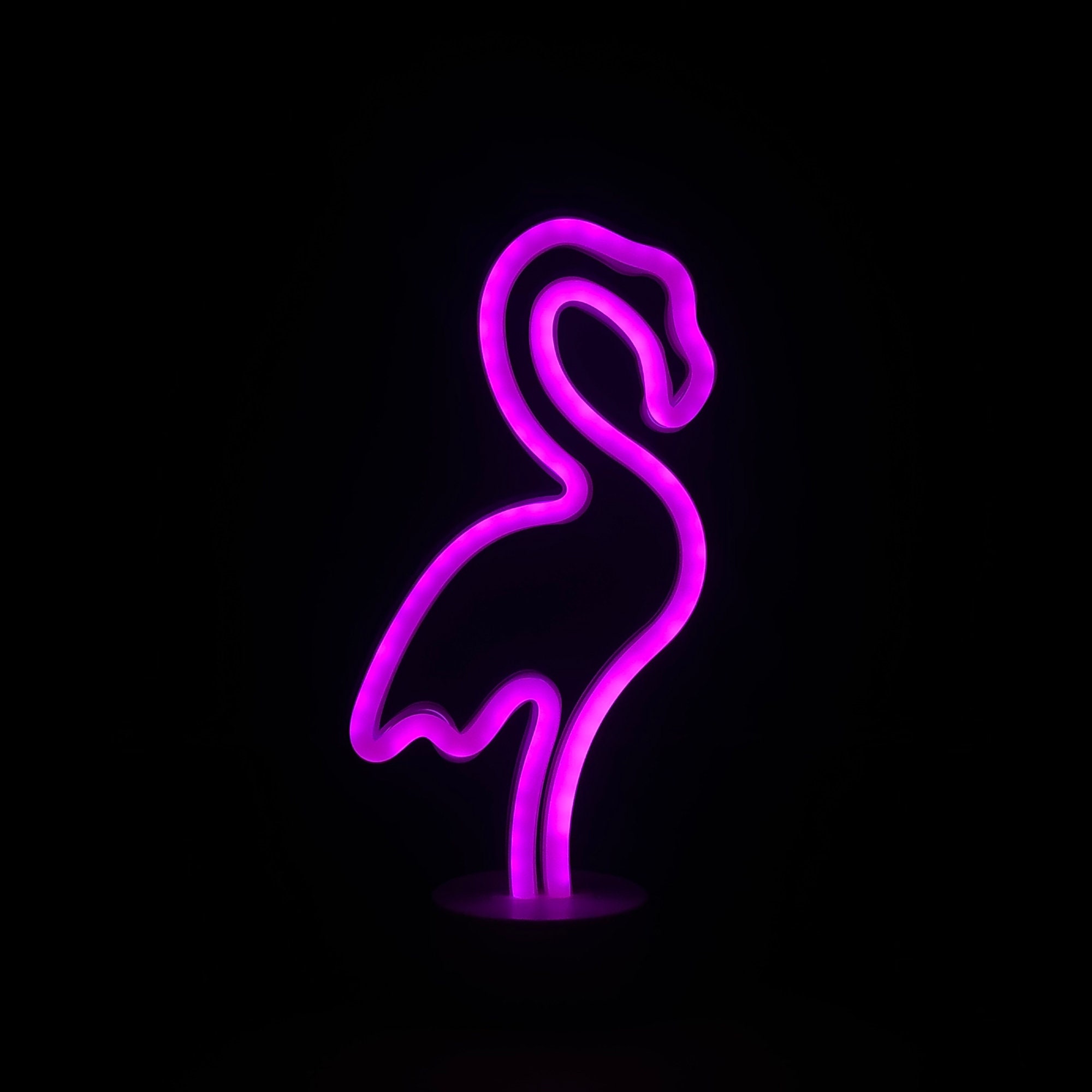Neon Flamingo, Neon Flamingo Sign, Neon Animals, Neon Lighting Animal ...