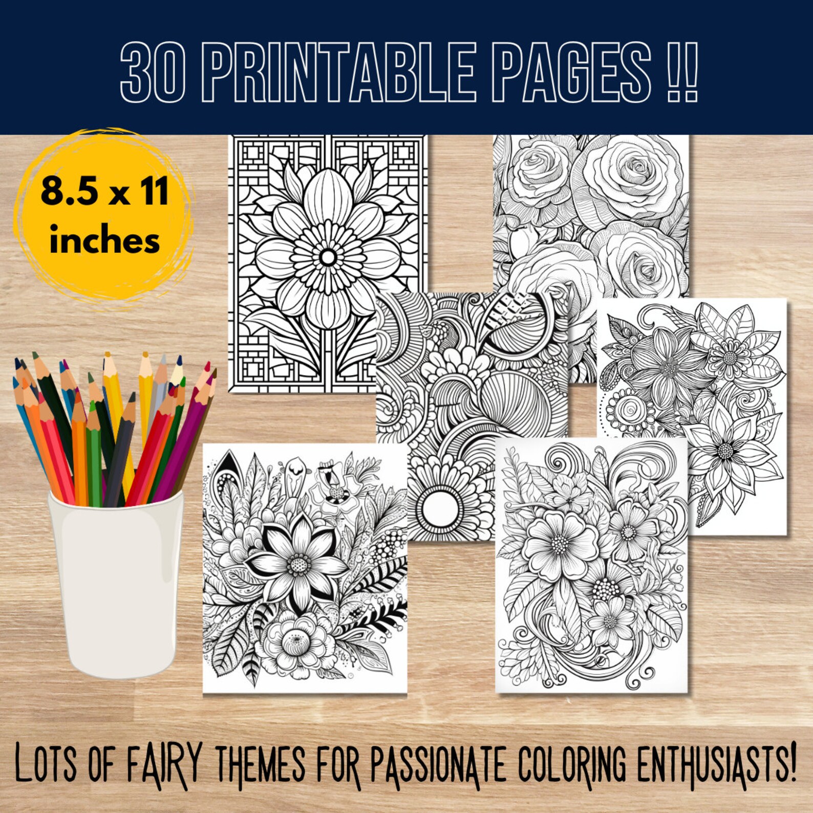 Botanical Zentangler Doodle Coloring Pages Extreme Detailed Coloring ...