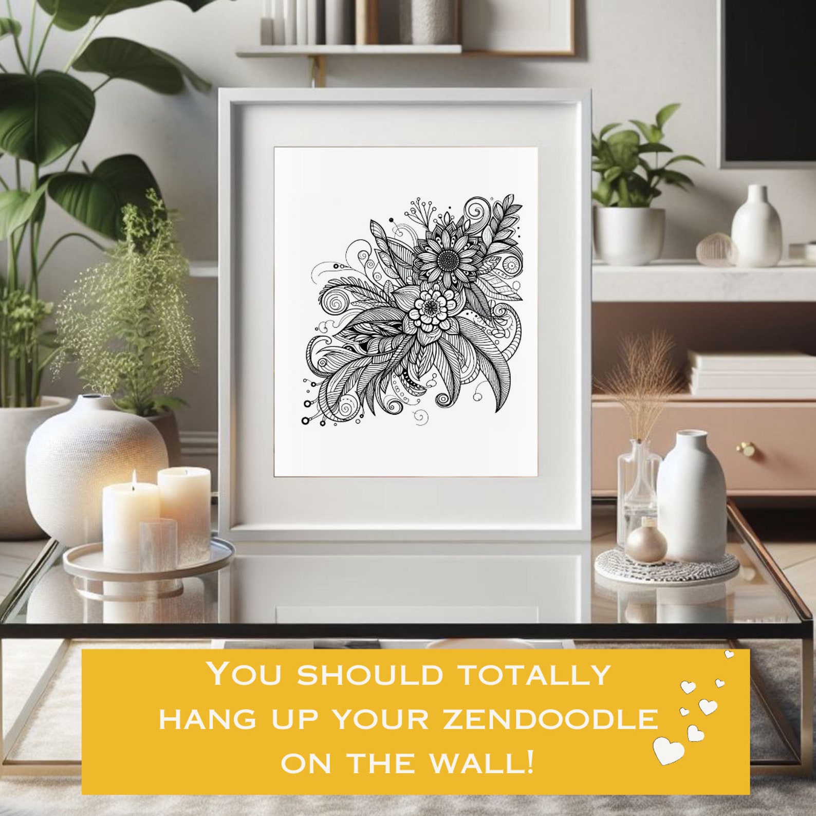 Botanical Zentangler Doodle Coloring Pages Extreme Detailed Coloring ...