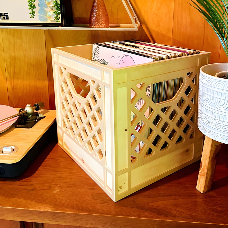 Vintage Milk Crate - Etsy