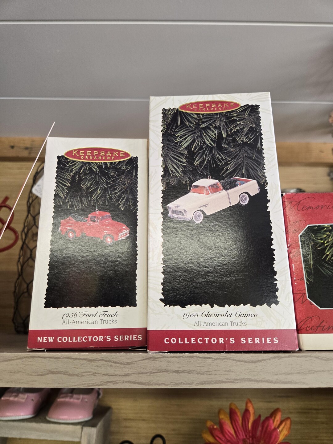 1953 Ford Red Truck Hallmark Ornament - Etsy