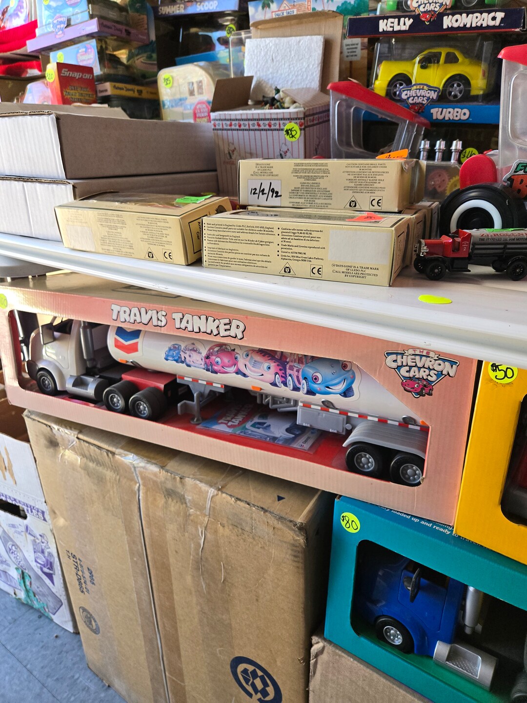 Chevron Collectible Trucks: Travis Tanker - Etsy