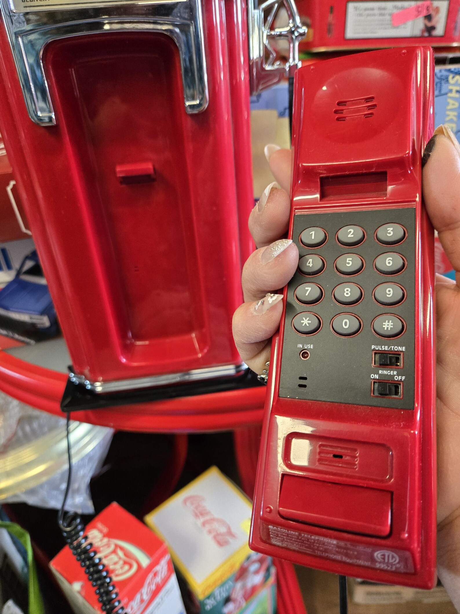 Gasoline Highway Phone About 15 Inches Tall, Like New in Box - Etsy