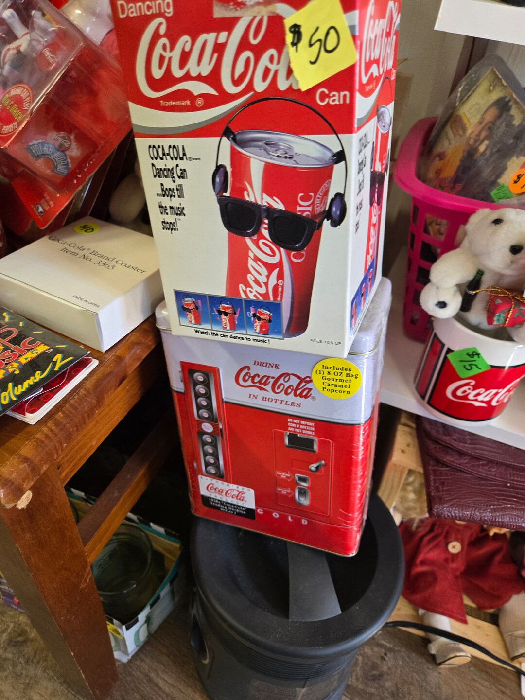 Coca Cola Dancing Can Radio - Etsy