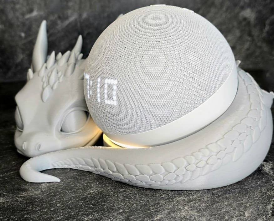 Alexa Support 4th and 5th Generation Dragon Baby - Etsy