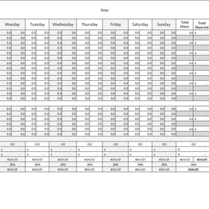 Forecasting Rota - Etsy
