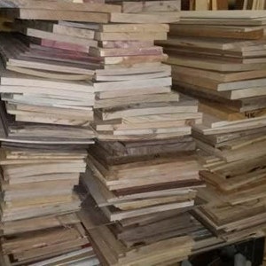 Boxes of Assorted Wood Species and Sizes - Etsy