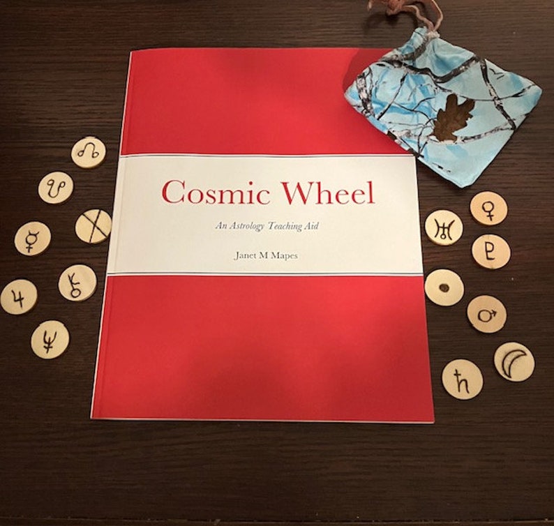 An Astrology Teaching Tool: Cosmic Wheel - Etsy