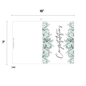 Congratulations Card, Wedding Card, Graduation Card, Engagement Card ...