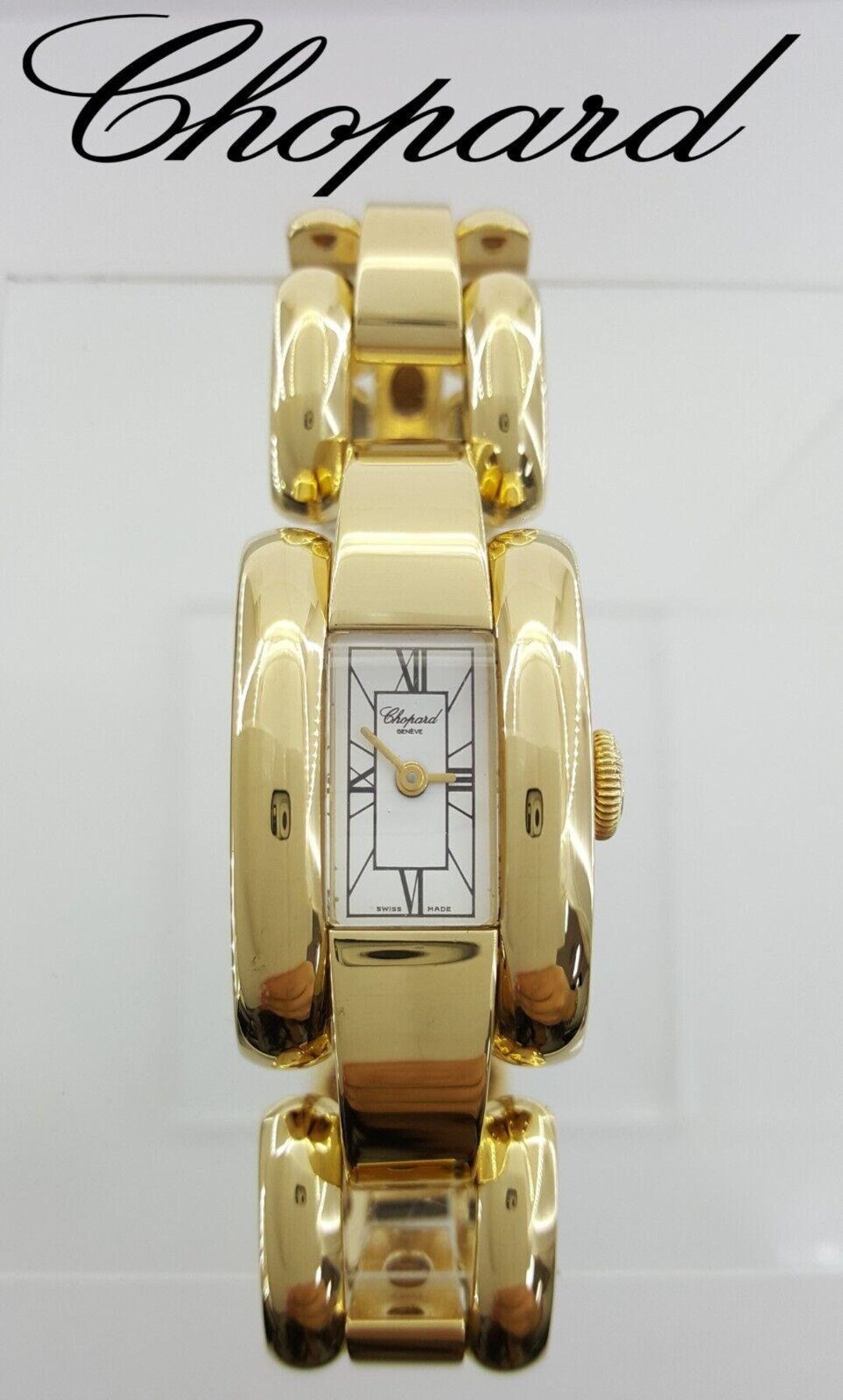 Chopard La Strada 18k Yellow Gold Quartz Watch 96.5 Grams 7 Ref 41/7396 ...