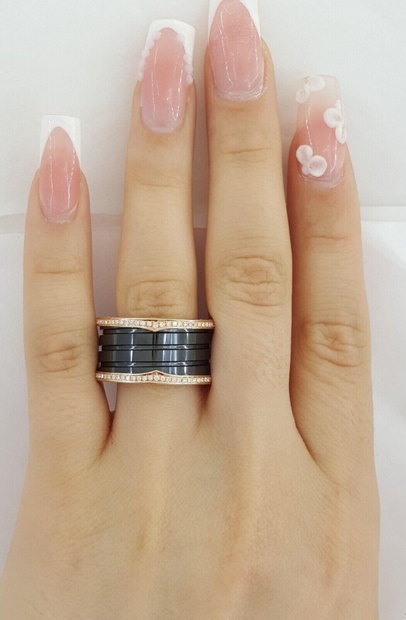 Bvlgari black ring store