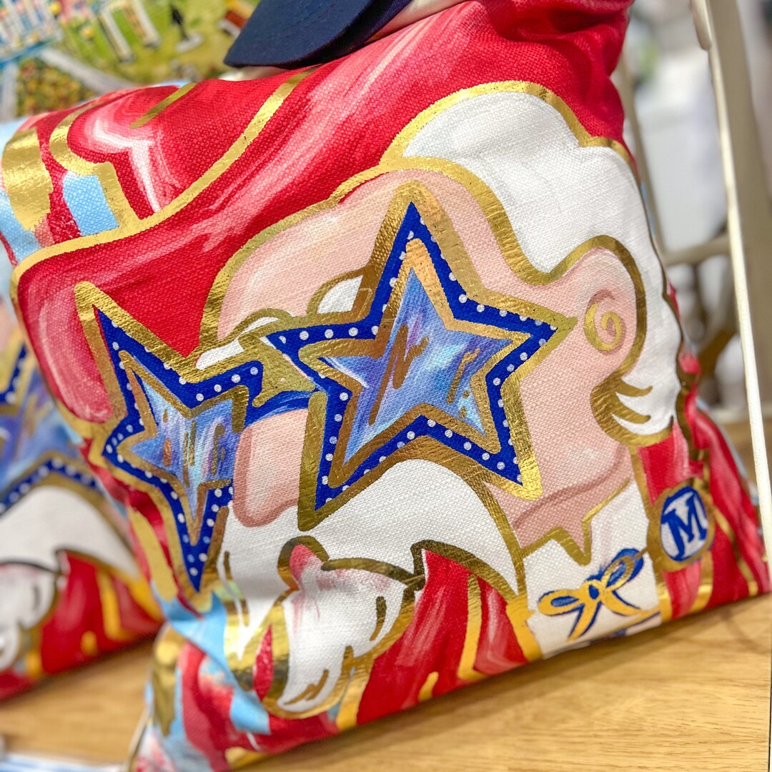 Preppy Colonel Rebel Pillow - Etsy