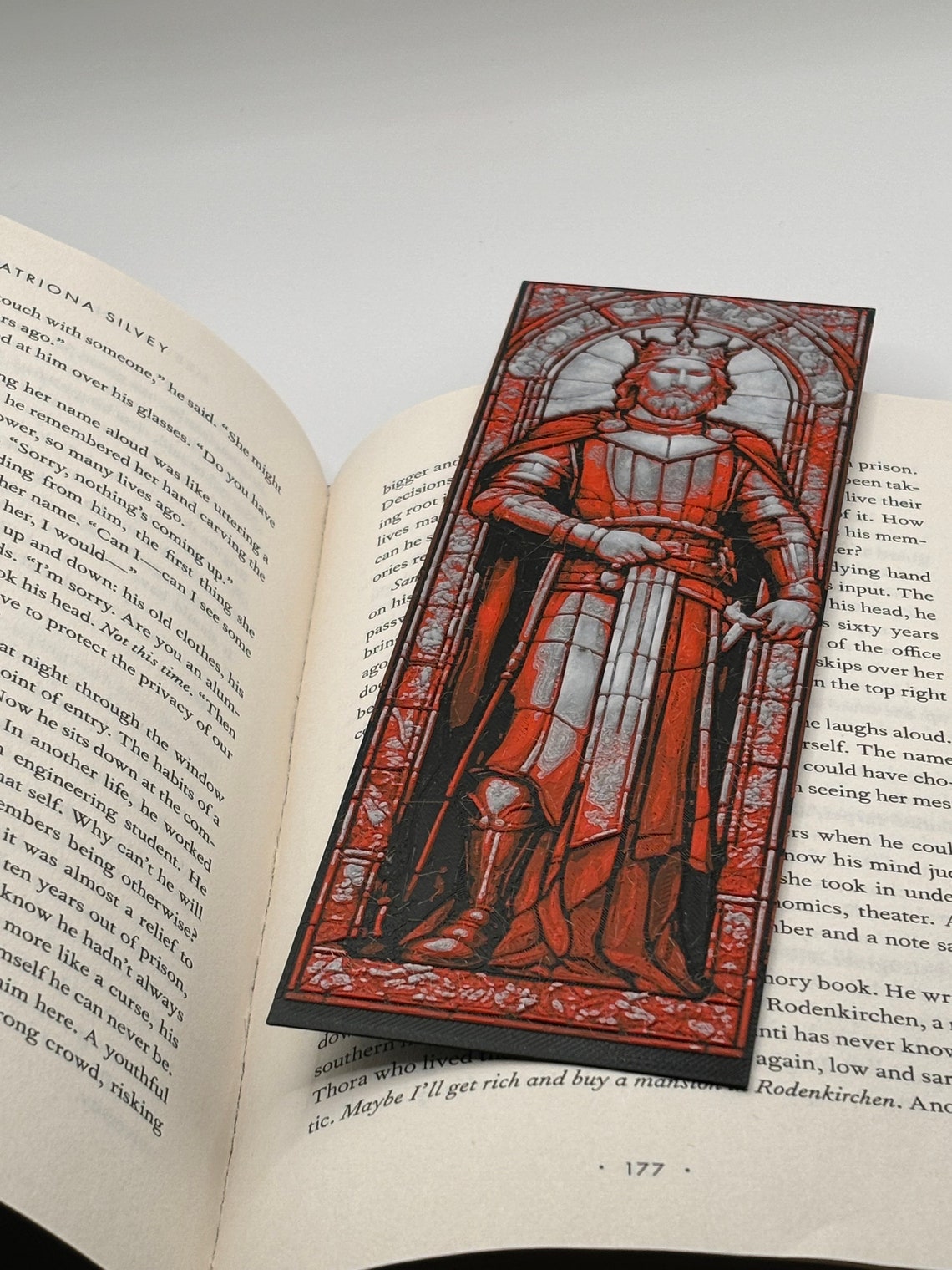 Exquisite Stained Glass Cathedral Window Bookmarks: Tales of King ...