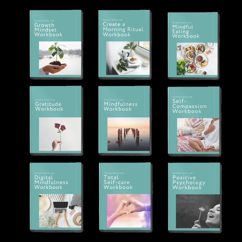 Growth Mindset Workbook, Growth Mindset Planner, Printable Mindset ...