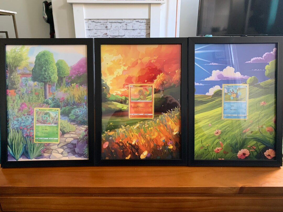 Kanto Starters Squirtle Bulbasaur Charmander Custom Pokemon Extended ...