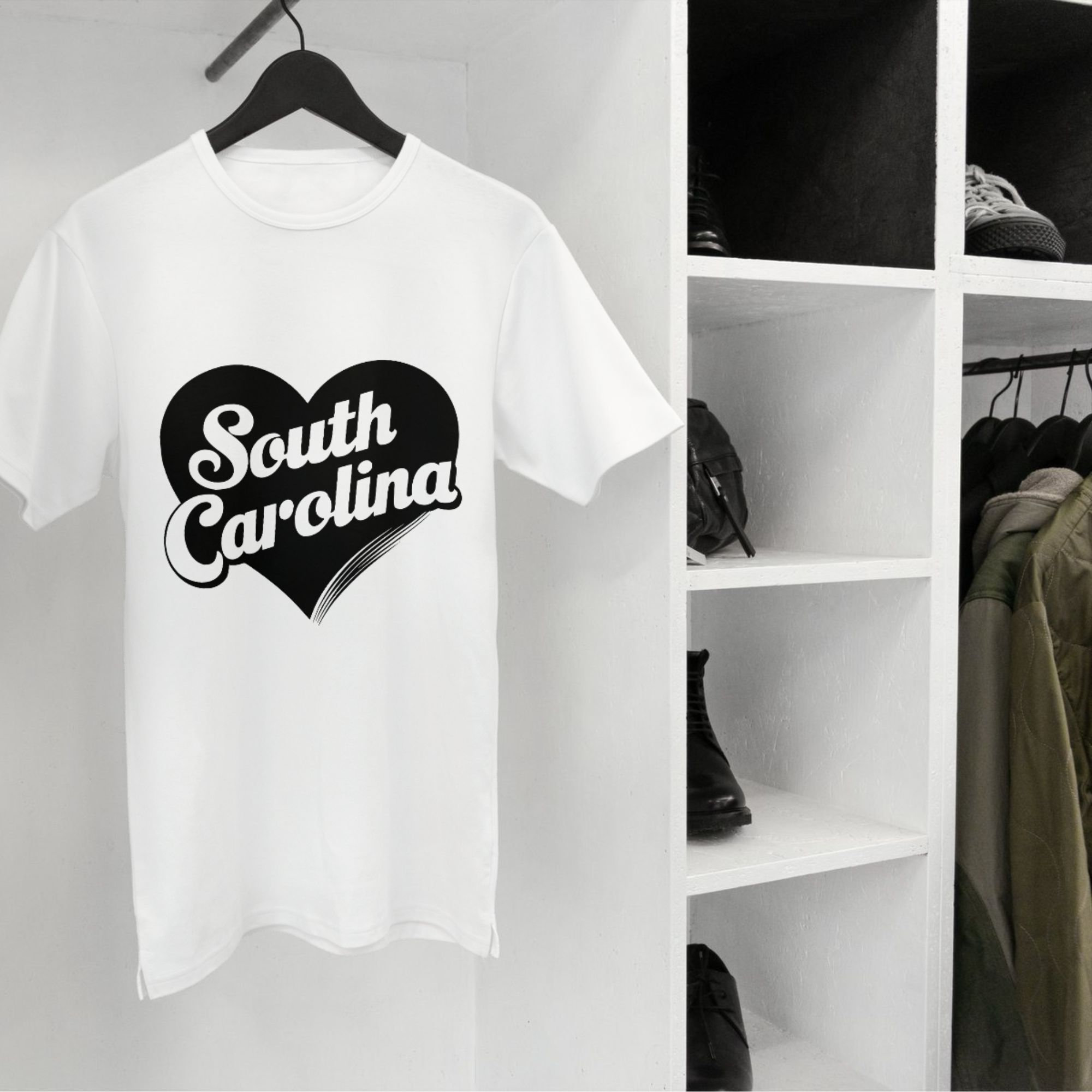 50 USA States Heart Design Bundle SVG and PNG Files for Commercial Use ...