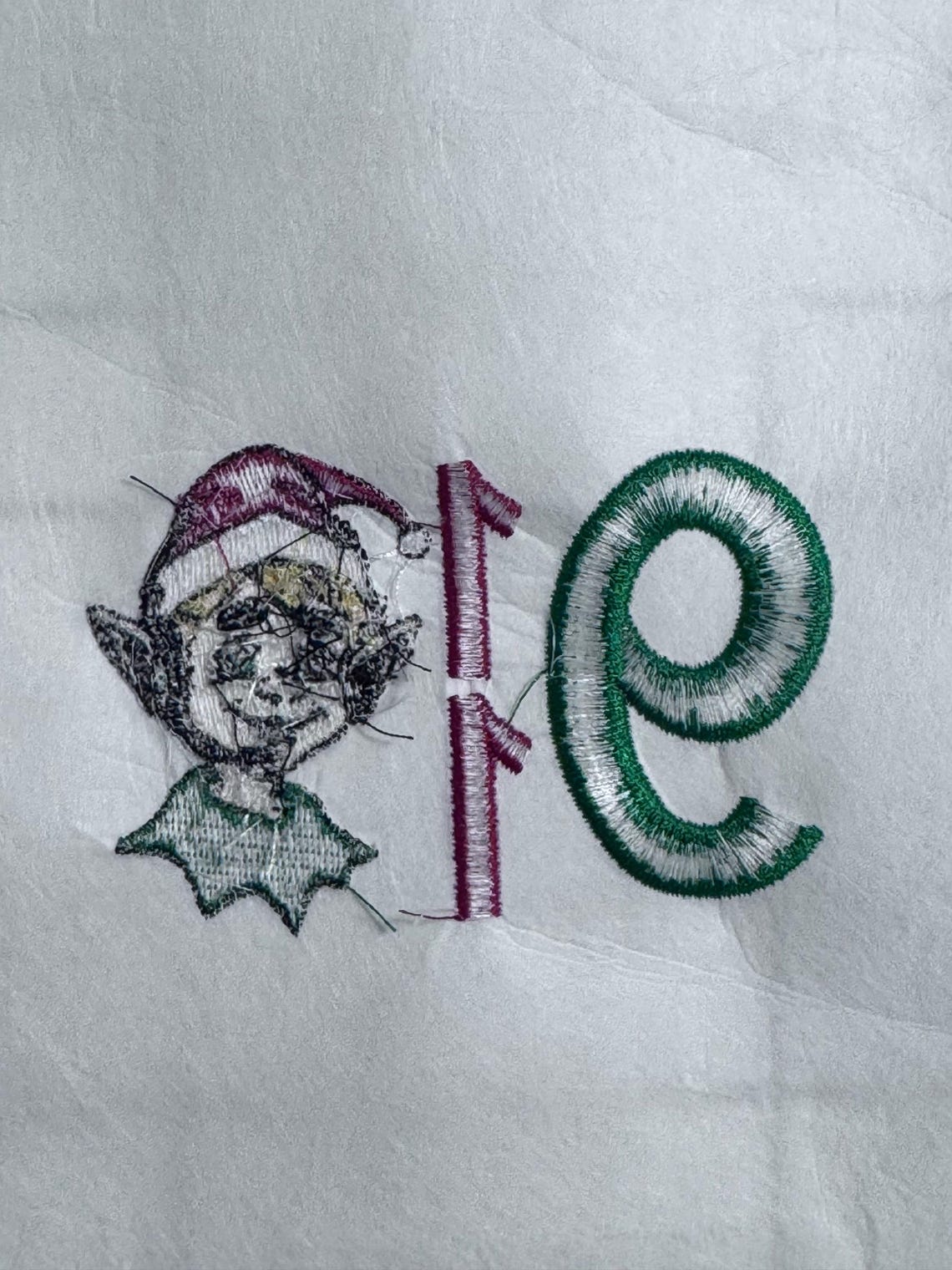 911 Christmas Elf Dispatcher Digital Embroidery Design. Two Sizes (4"-7 ...